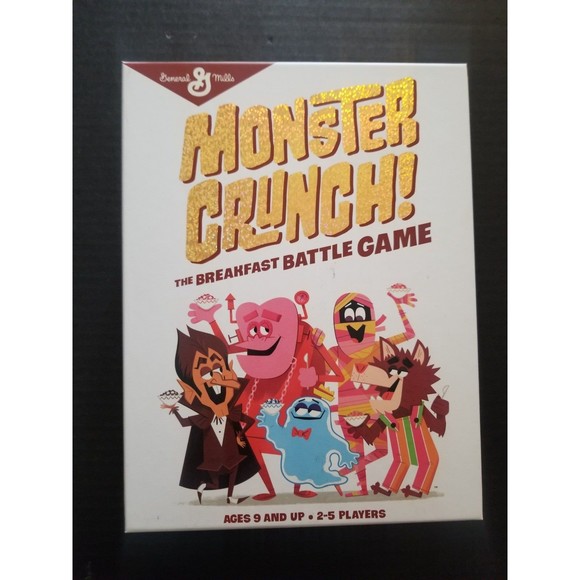 General Mills | Toys | General Mills Monster Crunch Cereal Card Game ...
